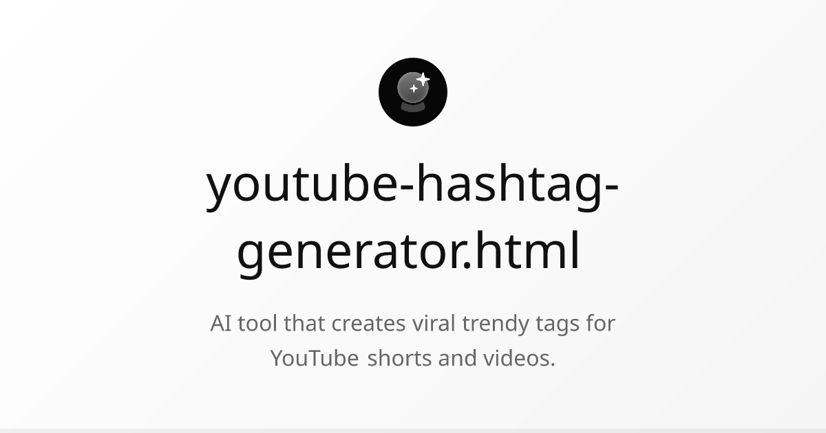 youtube-hashtag-generator.html - ChatLabs